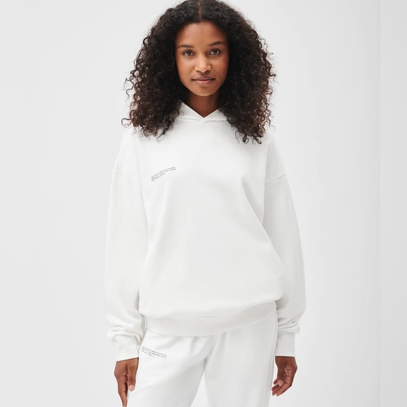 Pangaia | Tops | Nwot Pangaea 365 Midweight Hoodie In Offwhite | Poshmark